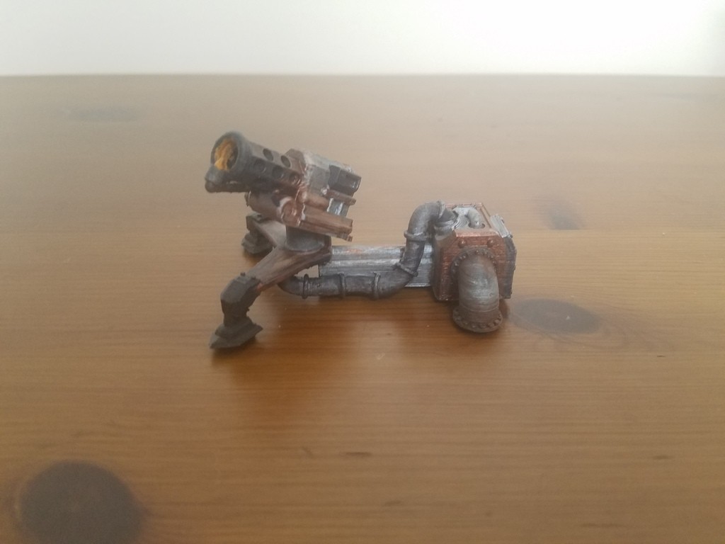 Free Stl File Factorio Flamethrower Turret・3d Printer Design To