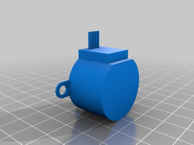 Download free OBJ file The Ultimate Stepper Motor 28BYJ-48 Model ...