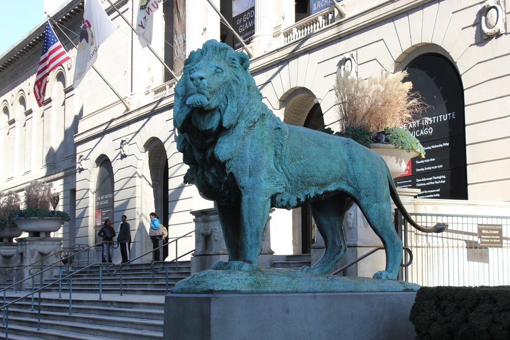 Chicago Art Institute Lions