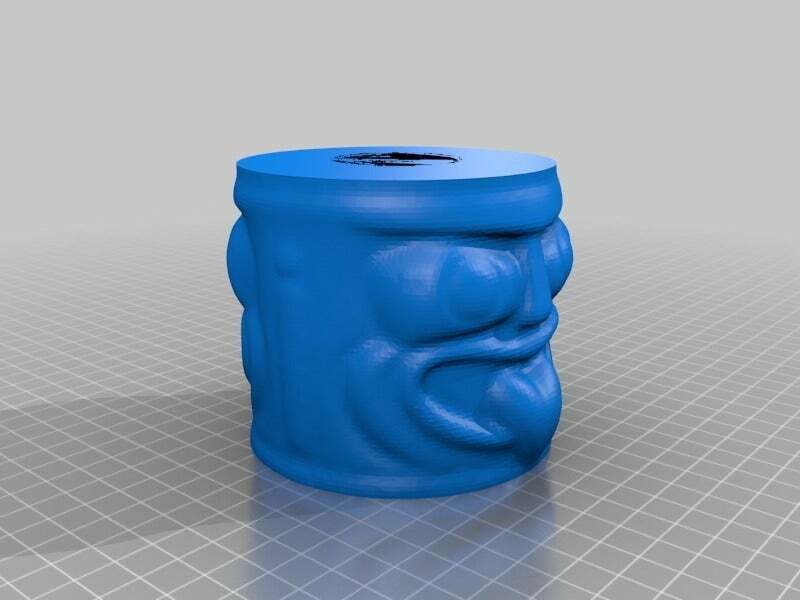 Free STL file Tiki・Design to download and 3D print・Cults