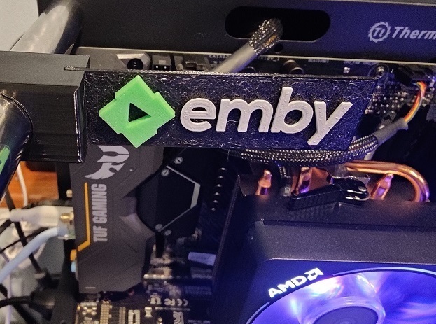 Free 3D file Emby Logo・3D printable object to download・Cults