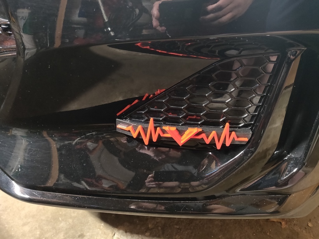 Free 3D file Veloster Gen 2 Chrome front vent delete・3D print object to ...