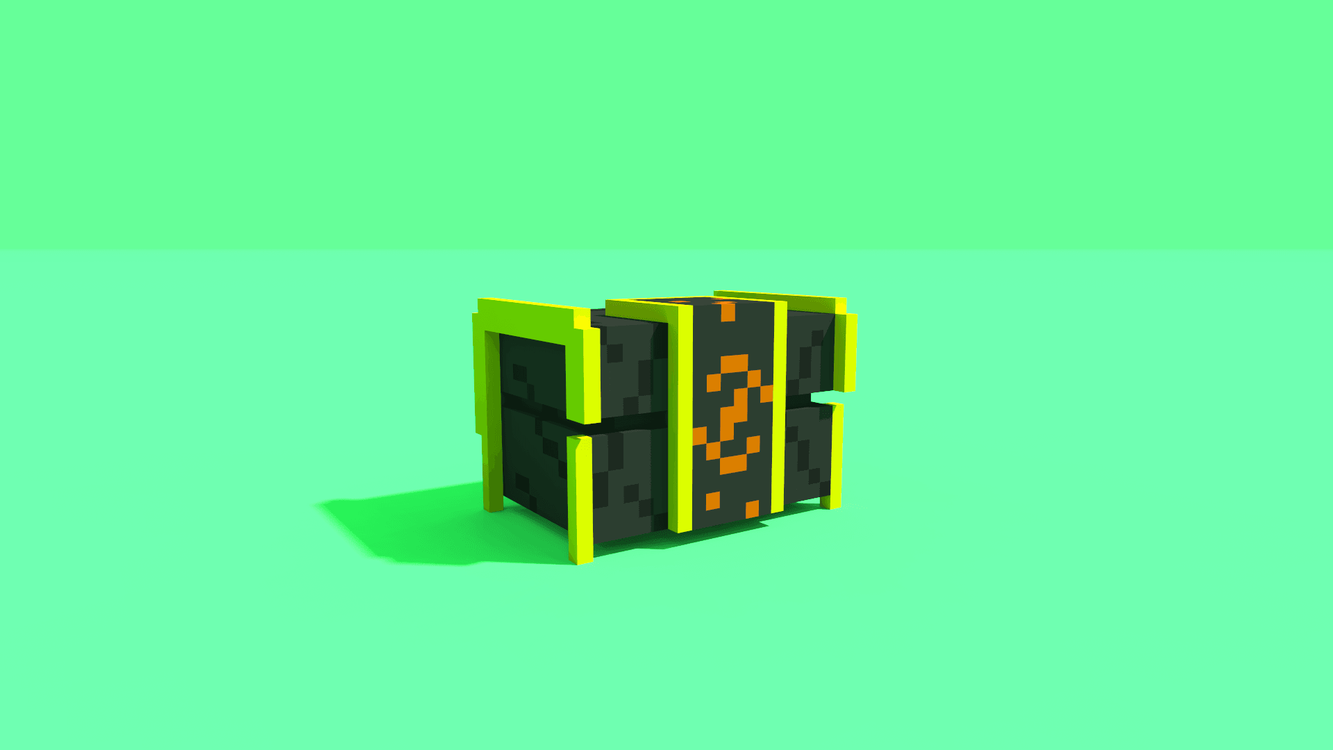 3D file Pixel Fantasy Chest・3D print object to download・Cults