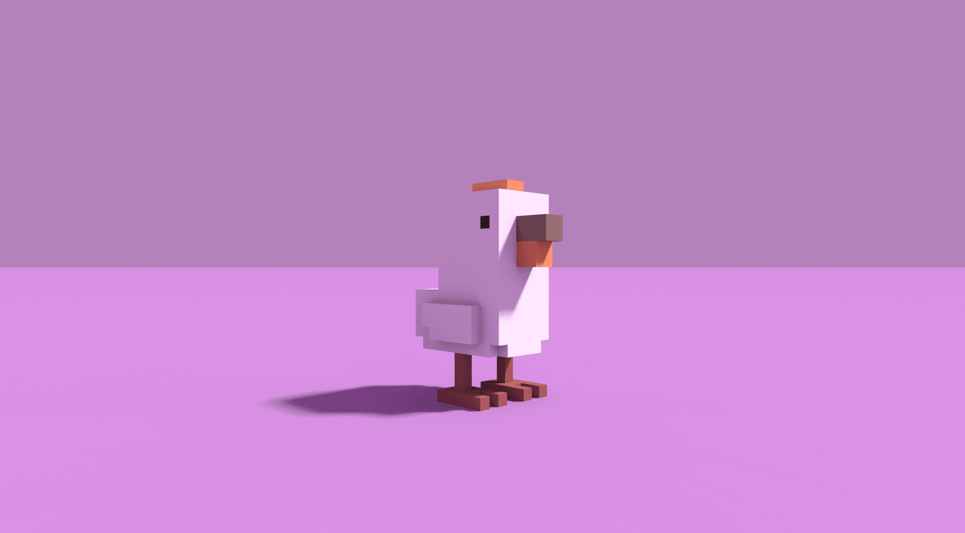 3D file Pixel Chicken・3D printable design to download・Cults