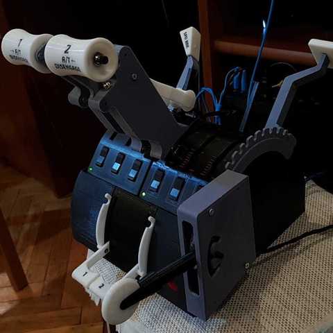 Download STL file Flap Lever for Saitek Throttle Quadrant • Object to ...