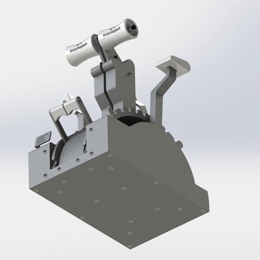 Download STL file Boeing 737 Throttle Quadrant • Object to 3D print ・ Cults