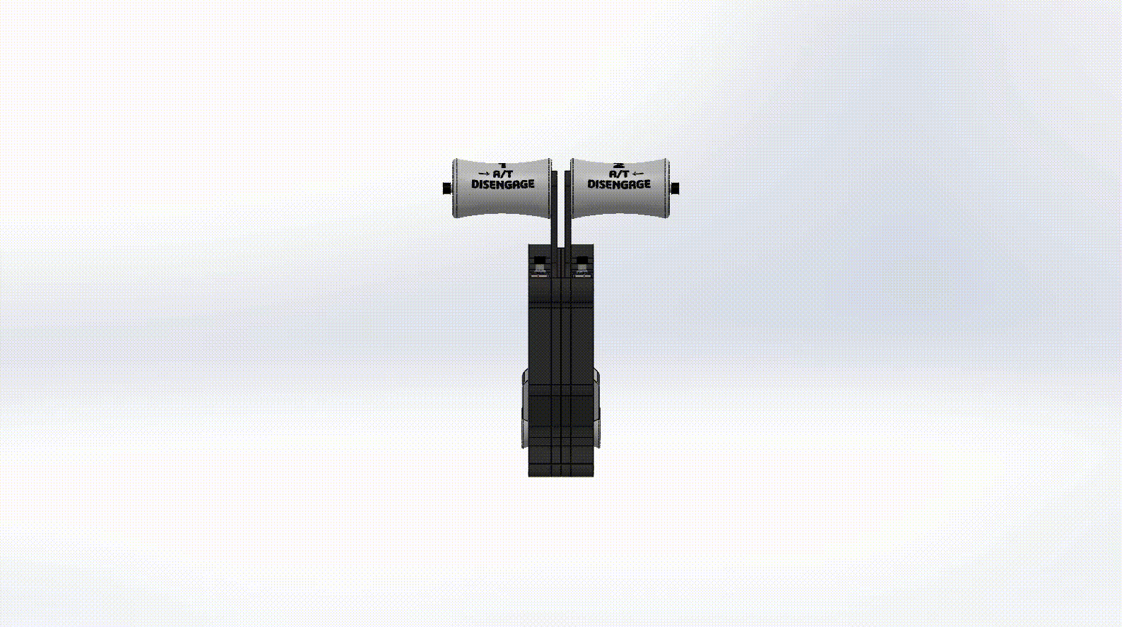 3D file BOEING 737 THROTTLE HANDLES FOR SAITEK PRO FLIGHT V2, FLIGHT ...