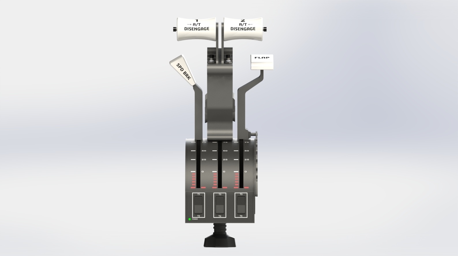 3D file BOEING 737 THROTTLE HANDLES FOR SAITEK PRO FLIGHT V2, FLIGHT ...