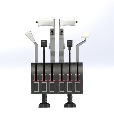 Download 3D printer designs Boeing 737 throttle handles for saitek pro ...