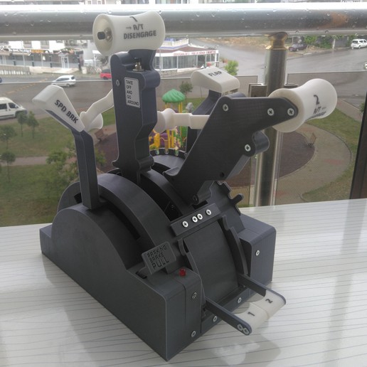 Download STL file Boeing 737 Throttle Quadrant • Object to 3D print ・ Cults