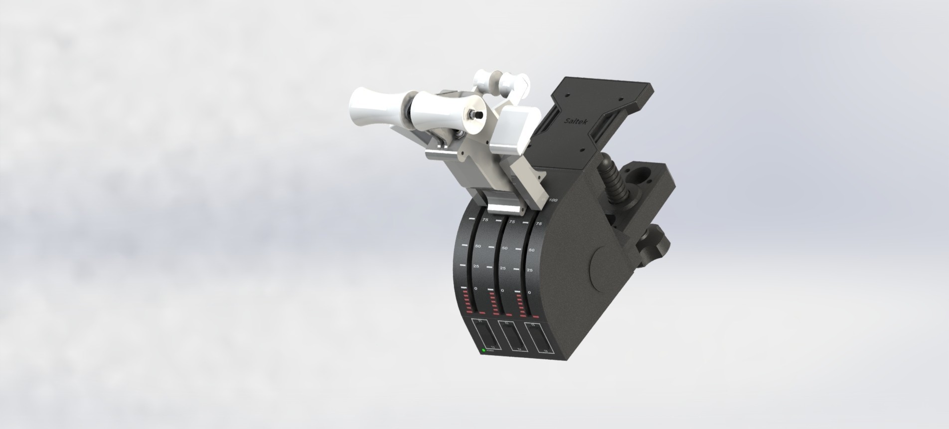 STL file Boeing 737 throttle handles for saitek pro flight ️・3D ...