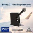 Download STL file Boeing 737 Landing Gear Lever • Object to 3D print ...