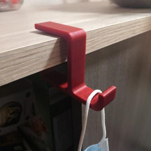 Download free STL Table hook and clamp ・ Cults