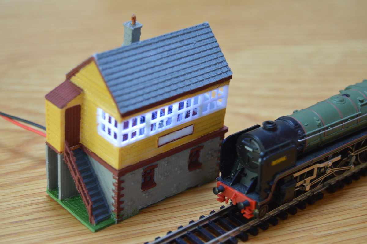 STL file Signal Box 'N' Gauge・3D printing template to download・Cults