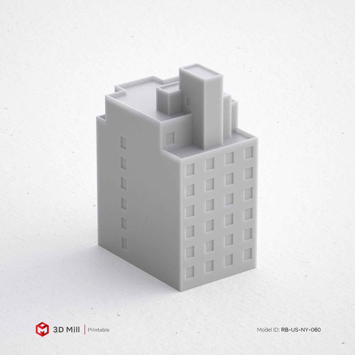 Free STL file 3D Print miniature building RB-US-NY-060・3D print model ...