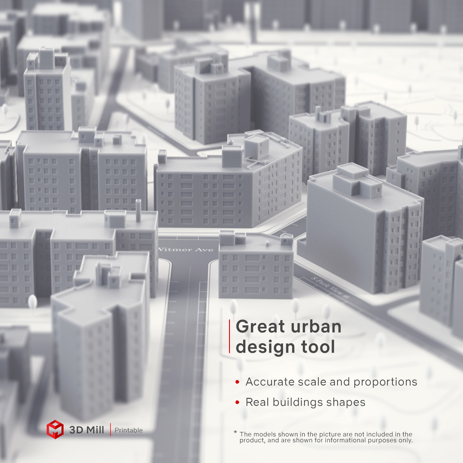 Free STL file 3D Print miniature building RB-US-NY-040・3D printing ...