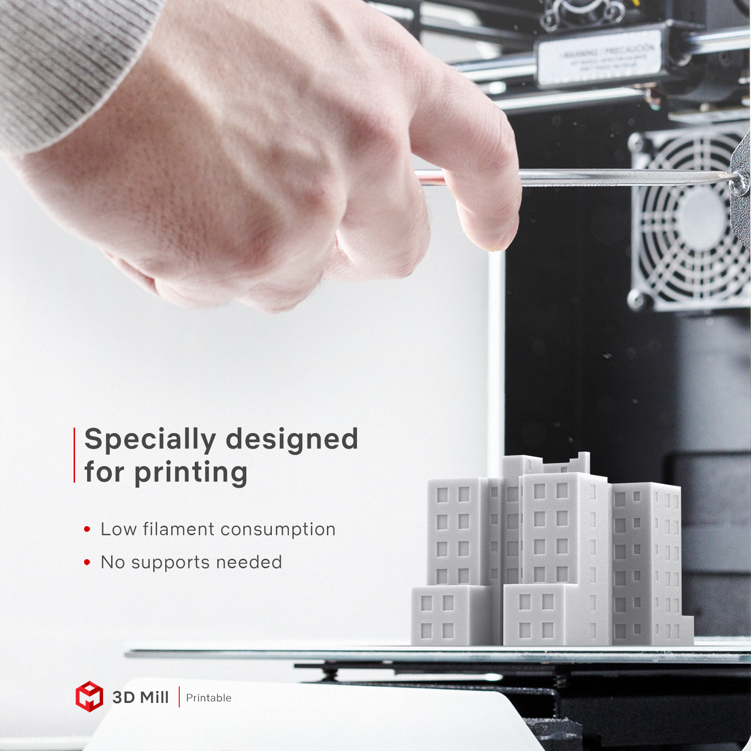 Free STL file 3D Print miniature building RB-US-NY-010・Model to ...