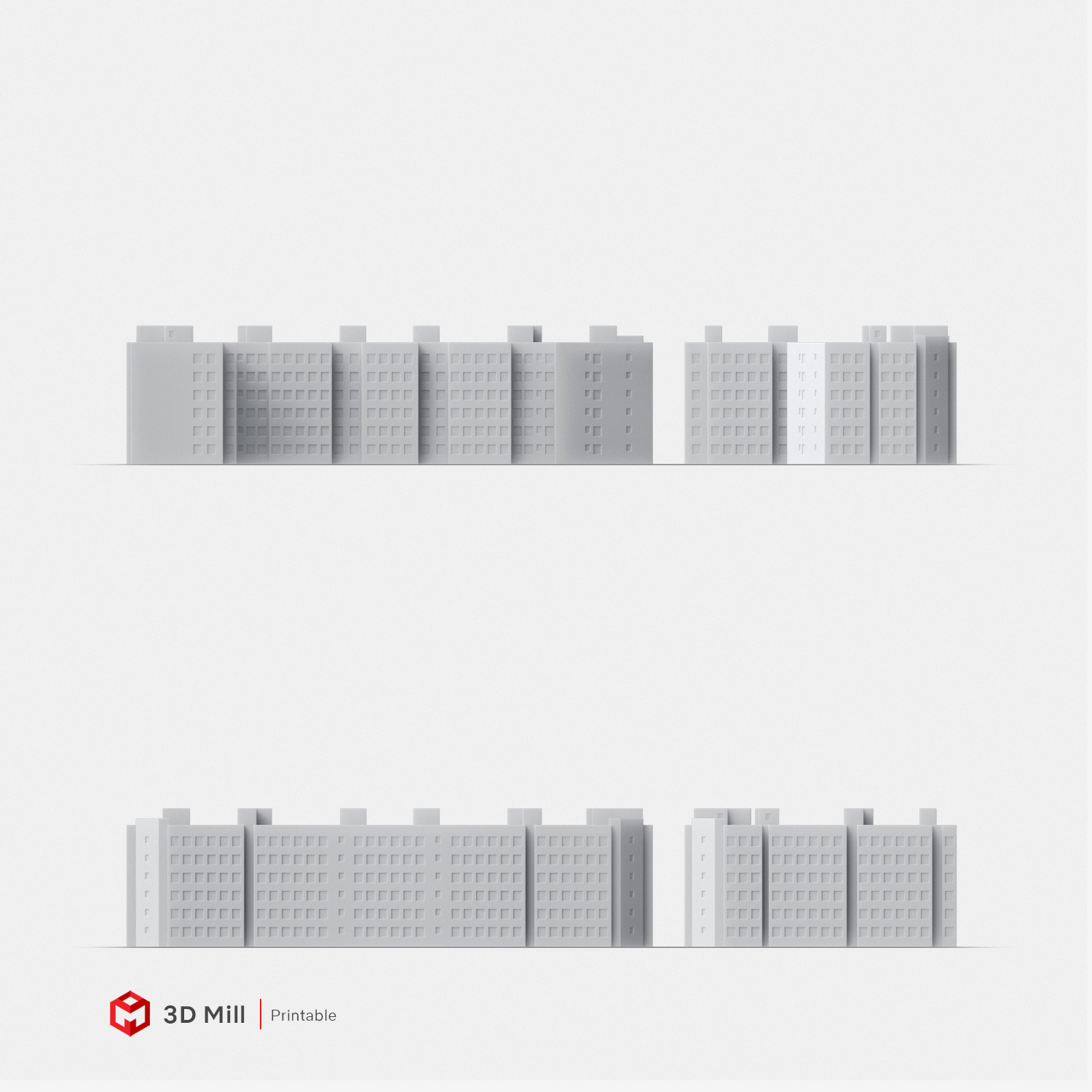 Free STL file 3D Print miniature building RB-SP-MD-011・3D printing idea ...