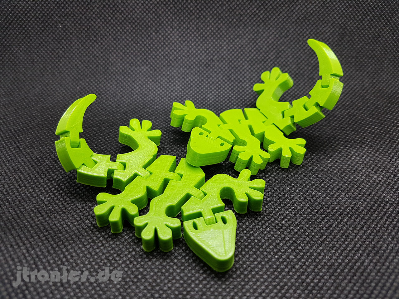 Free STL file Flexi Articulated Mini Gecko・3D printing template to ...