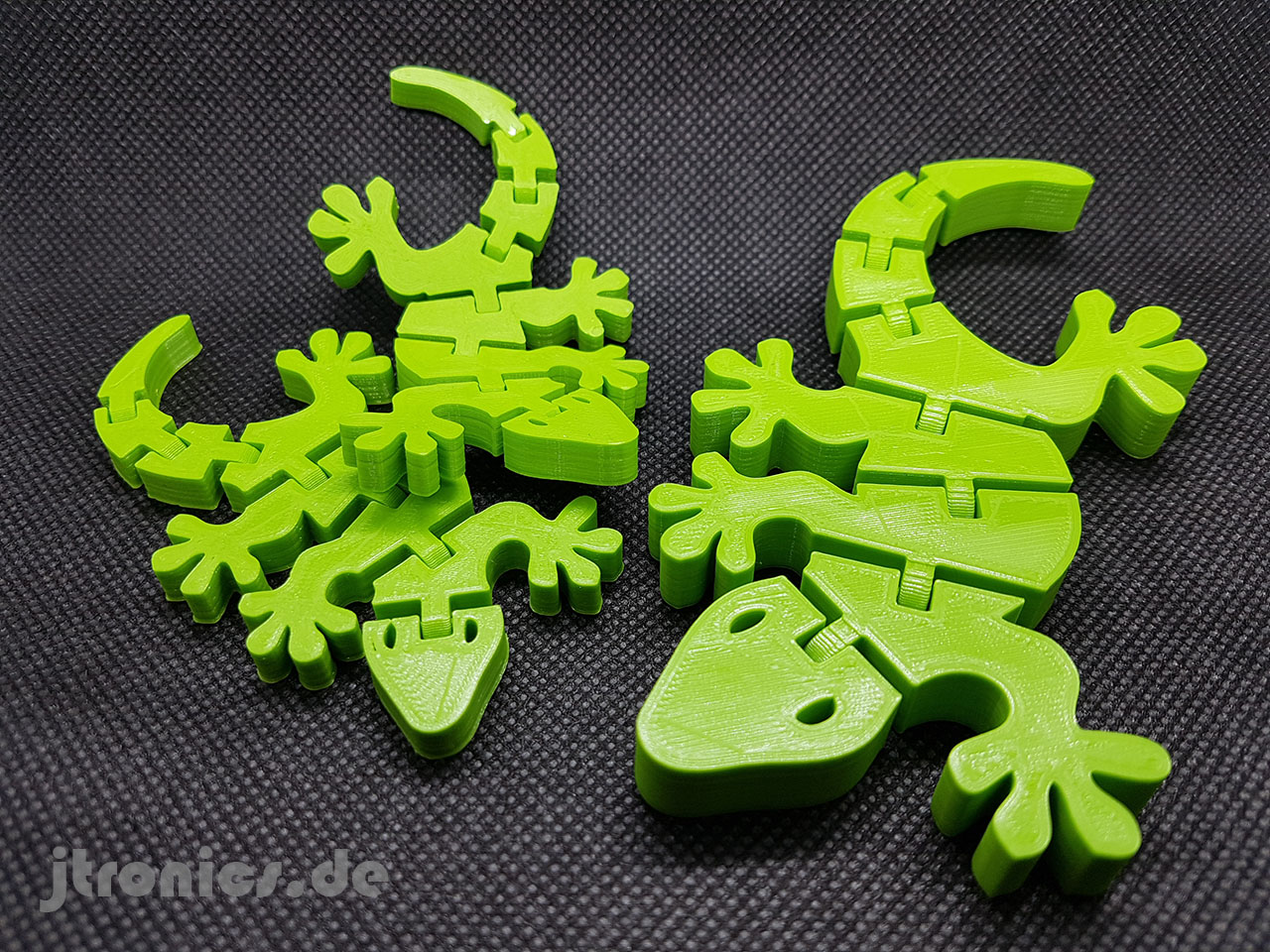 Free STL file Flexi Articulated Mini Gecko・3D printing template to ...