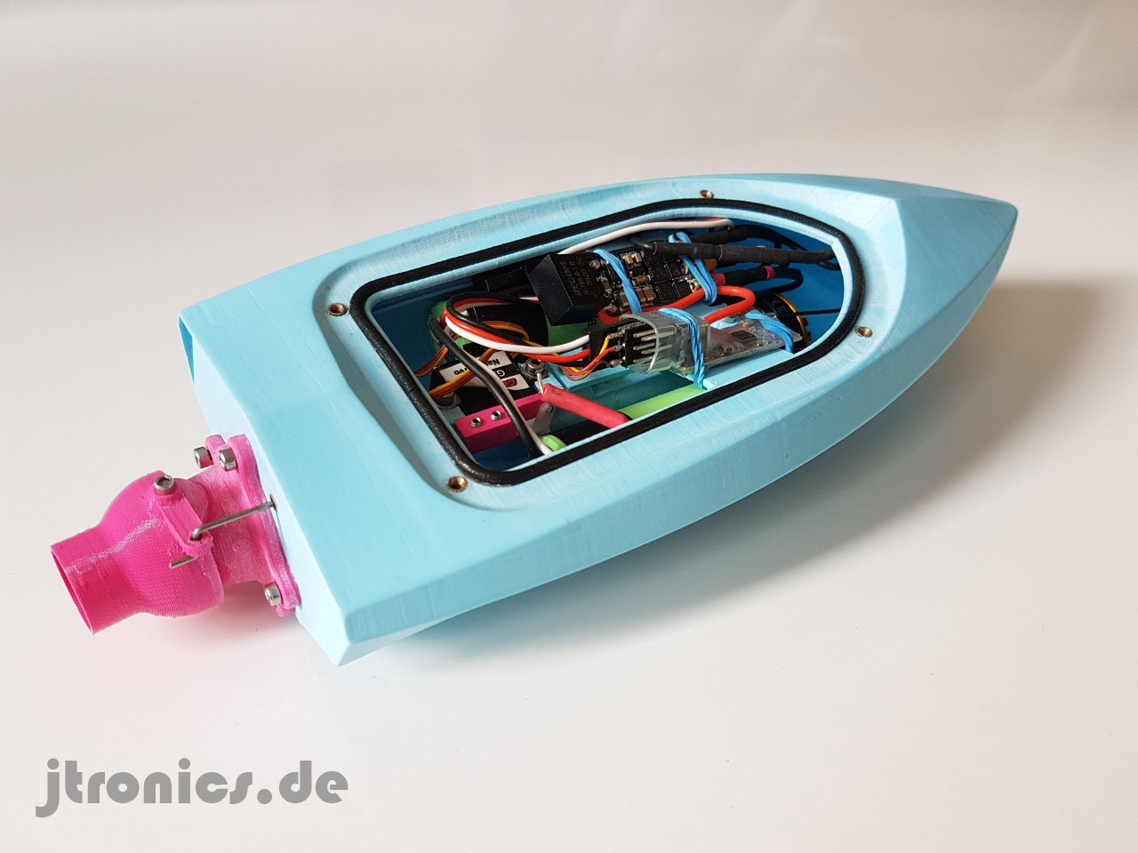 3D print Mini RC Jet Boat 200 Mono・Cults