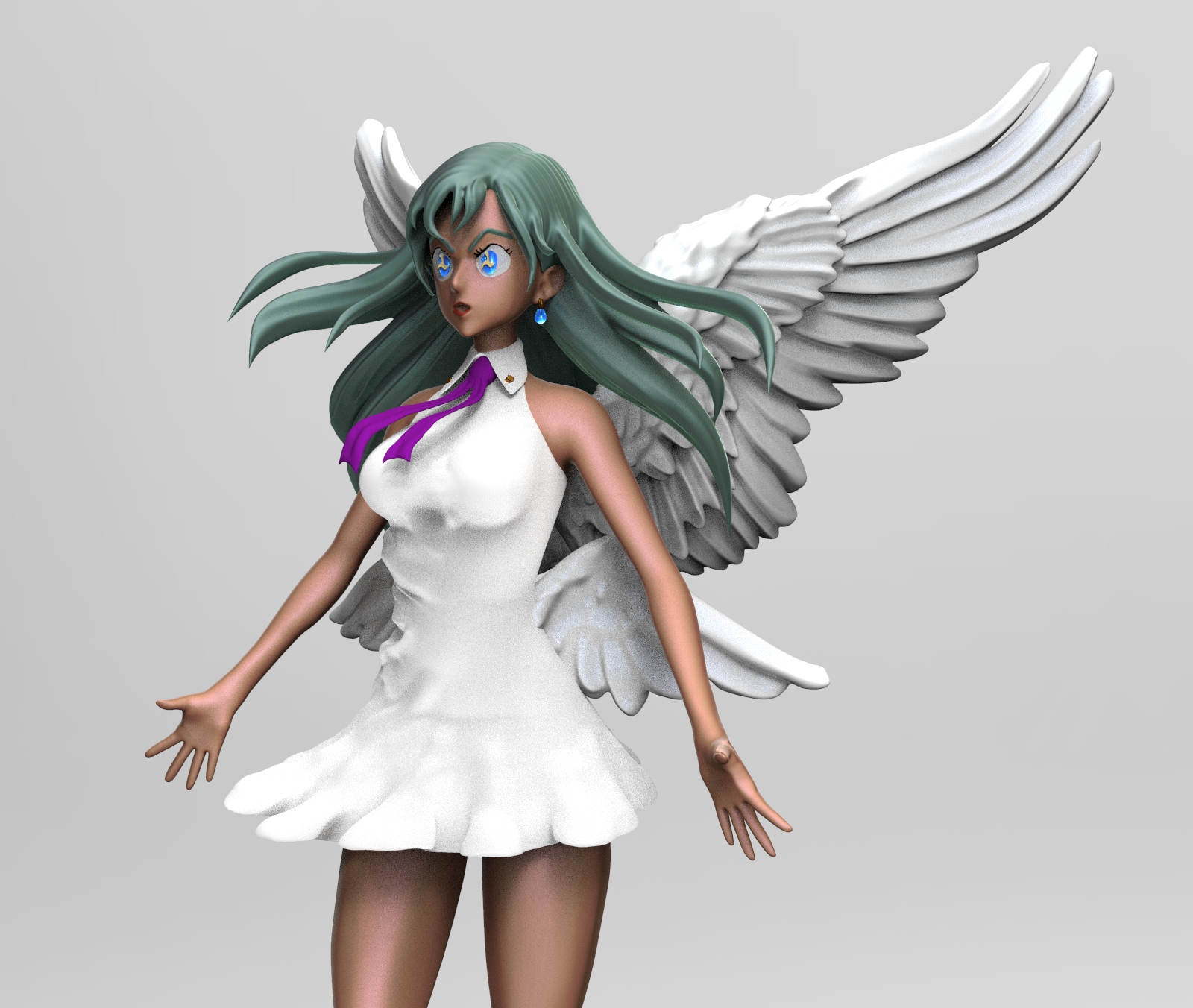 3D file Elizabeth Goddess mode Seven deadly sins Seven Deadly Sins 3D ...