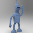 Download 3D printer model Bender B. Rodriguez Futurama ・ Cults