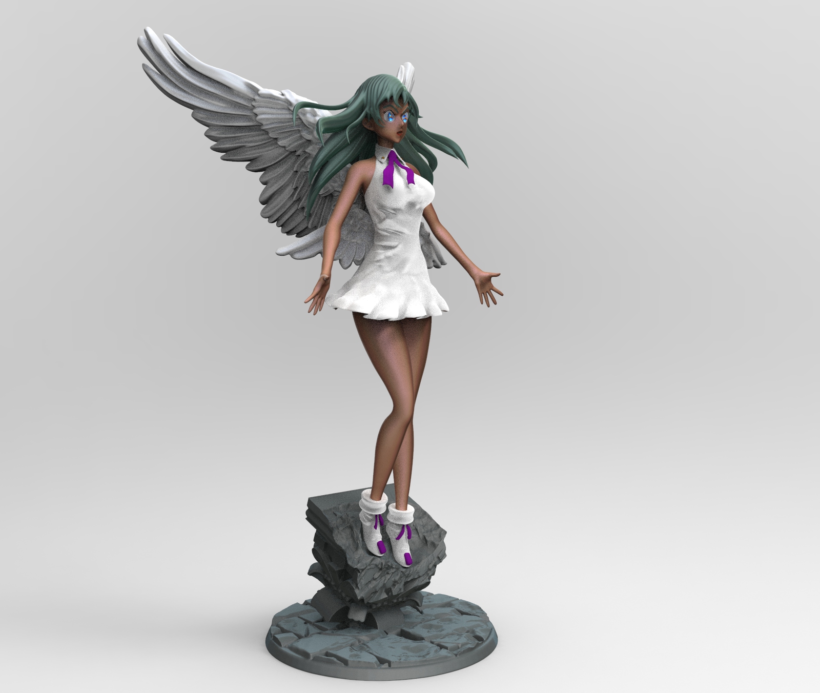 3D file Elizabeth Goddess mode Seven deadly sins Seven Deadly Sins 3D ...