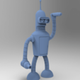 Download 3D printer model Bender B. Rodriguez Futurama ・ Cults