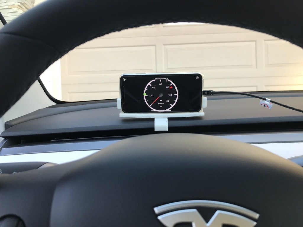Free 3D file Tesla Model 3 Heads up Display (HUD) adapter ⬆️・3D print ...
