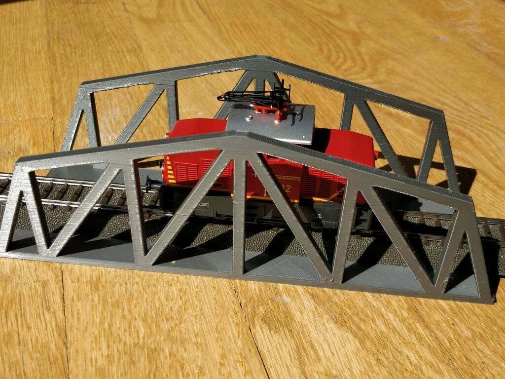 Free STL file HO Scale Bridge without clips・3D printer model to ...