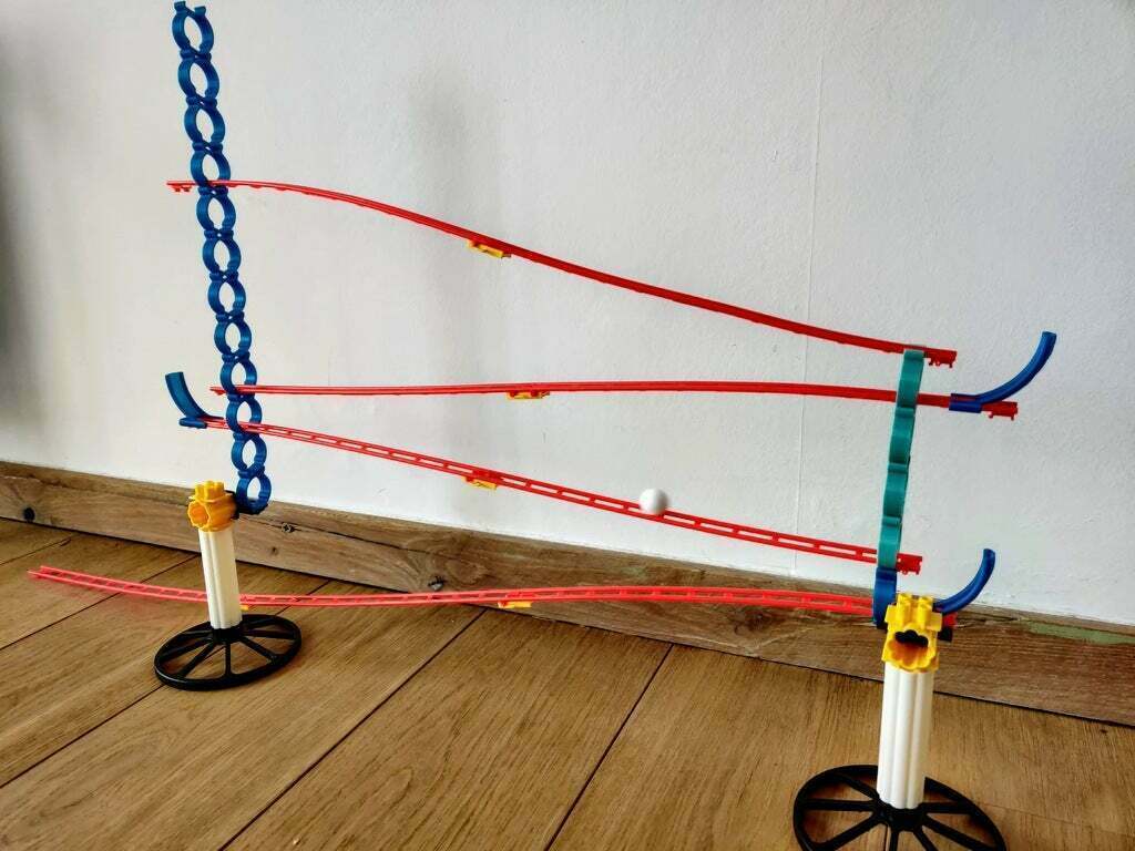 Free STL file Marble run stacker (Quercetti Skyrail)・3D printable ...