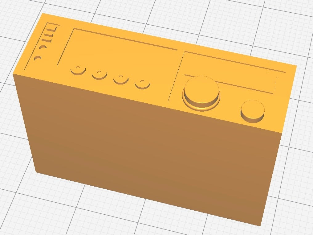 Free STL file HF Radio Scale 1/10・3D printable model to download・Cults