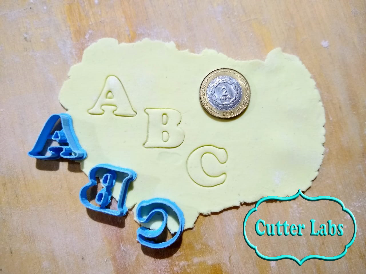 Free STL file ABC cooper 2cm cookie cutter・3D printing idea to download ...
