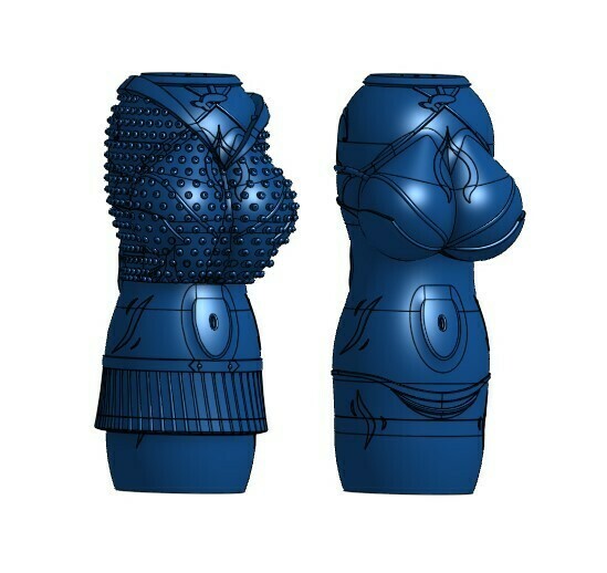 Free STL file Shylilly onahole T-Shell・3D printer design to download・Cults