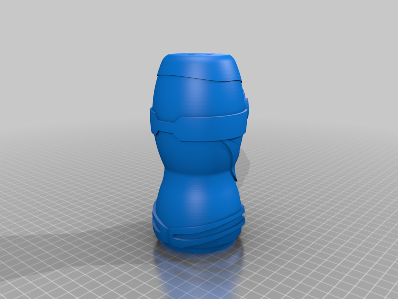 Free STL file Rebecca T-shell Cyberpunk Male masturbator・3D print ...