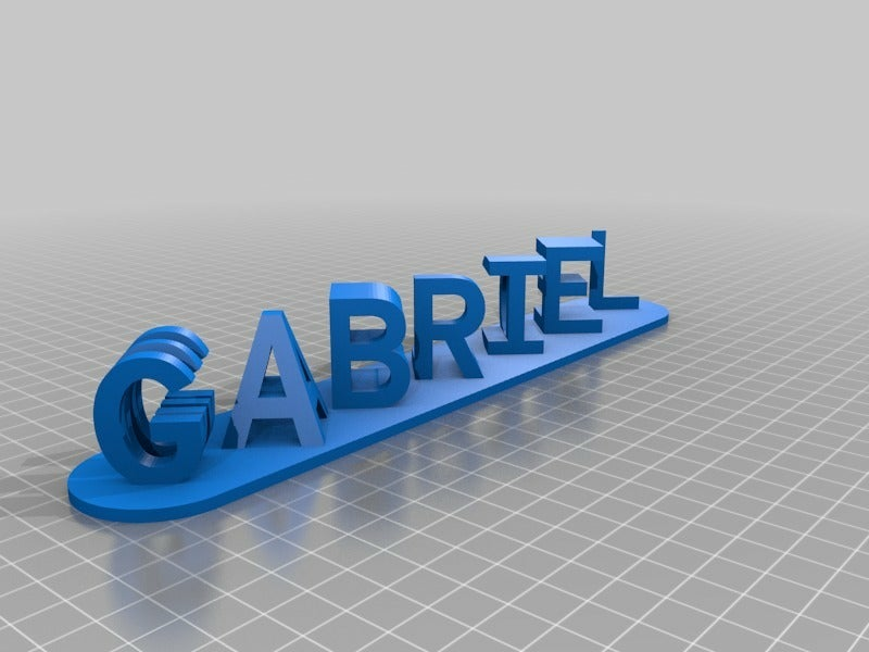 Free STL file GABRIEL W 🎨・Design to download and 3D print・Cults