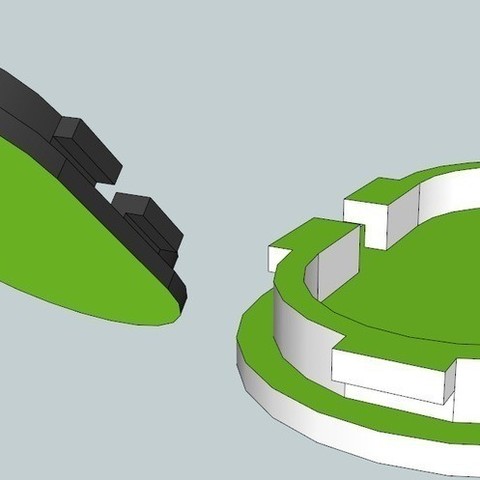 Download free 3D printer model Ford Grab Handle Caps ・ Cults