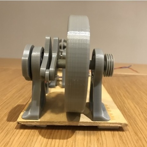 Download free STL file Solenoid Engine / Solenoid Engine • Design to 3D ...