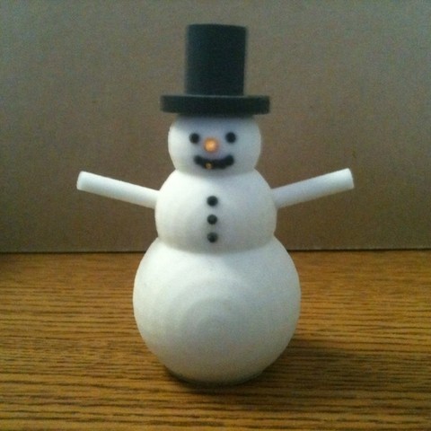 Download free 3D printer templates Snowman ・ Cults