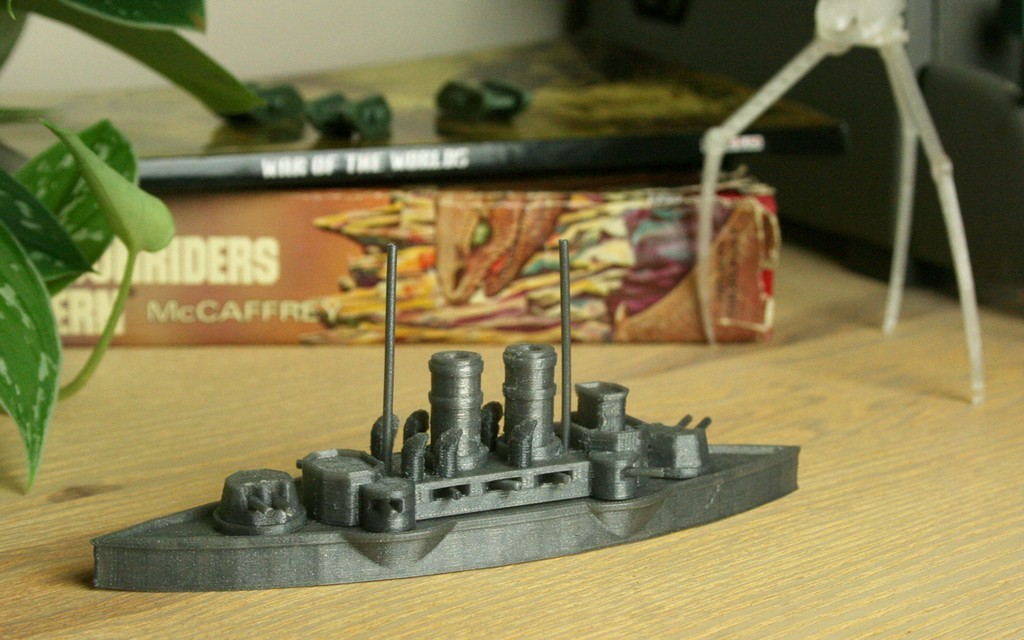 Free STL file HMS Thunder Child・3D printable object to download・Cults
