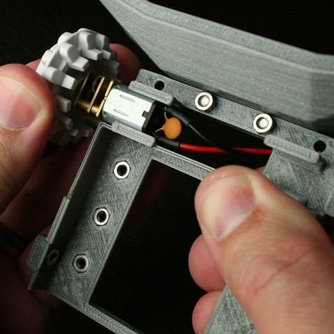 Download free STL file SketchUp Mini Sumo Robot • 3D printable object ...