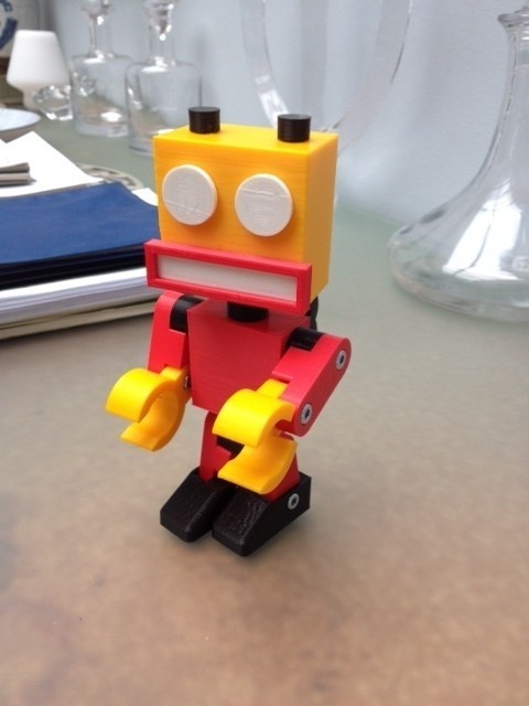 Free STL file Robot・3D printing design to download・Cults