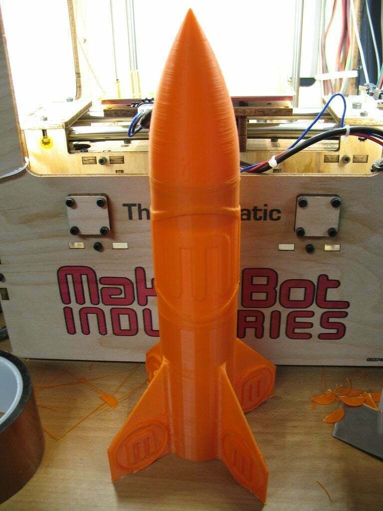 Free STL file MakerBot Rocket V1・3D printing template to download・Cults