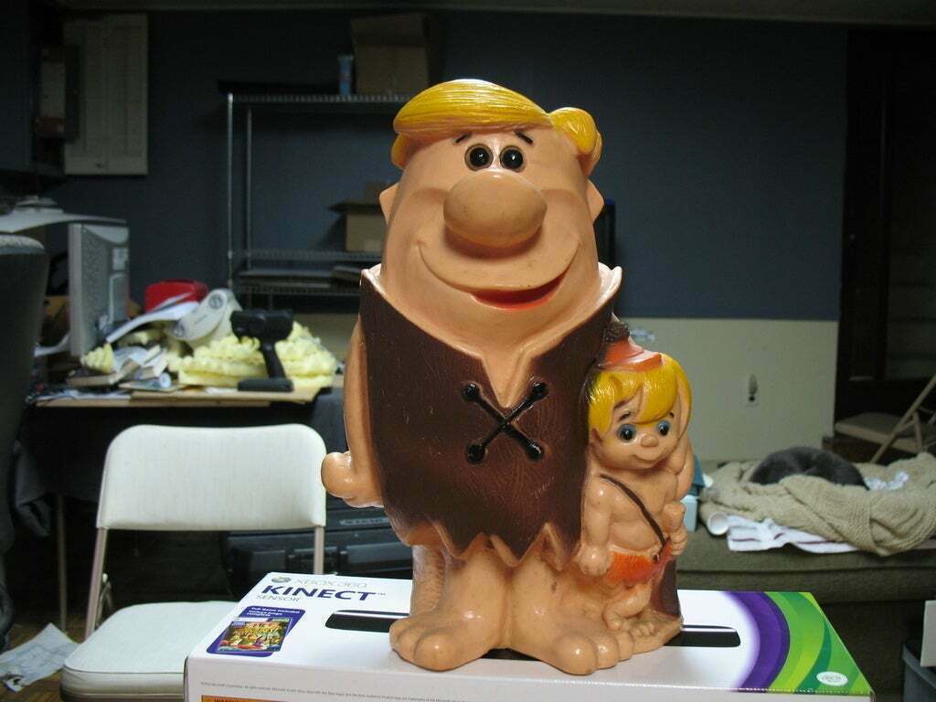 Free STL file Barney Bank Scan #1・3D printing design to download・Cults