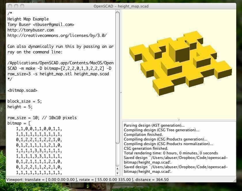 SCAD-Datei OpenSCAD Bitmap Fonts Module kostenlos・3D-Druck-Vorlage zum ...