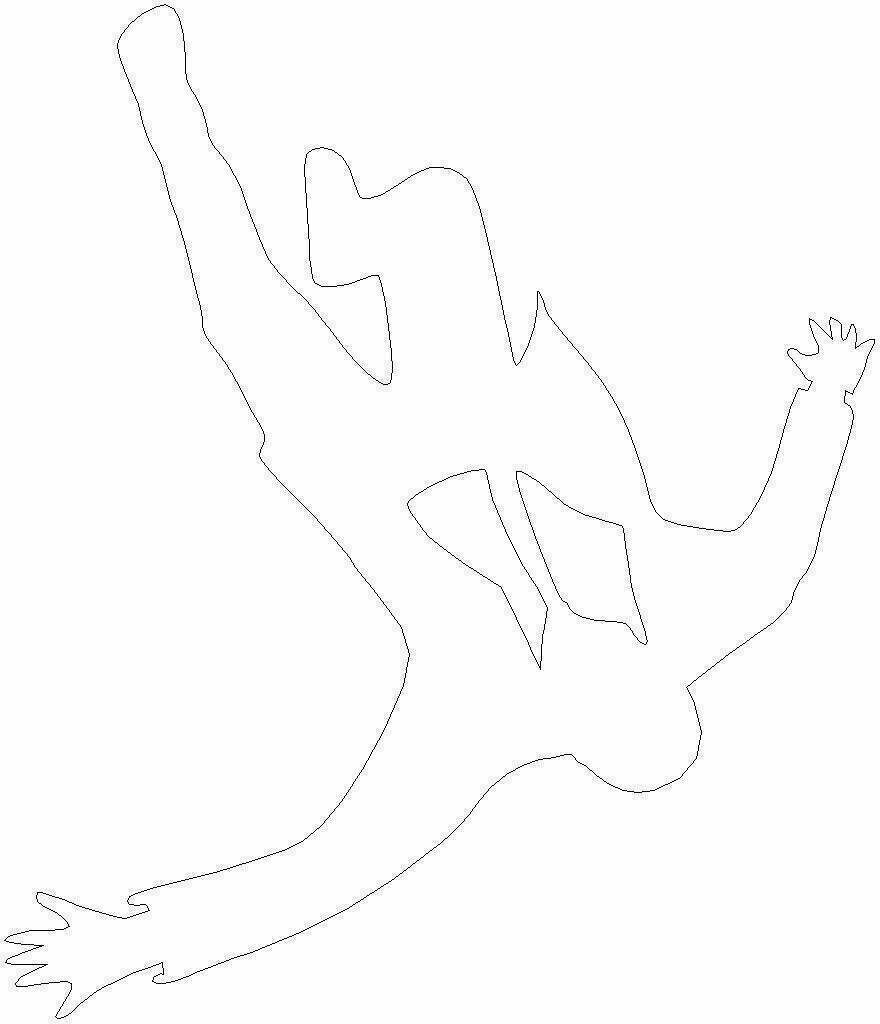 Free STL file Falling Man 👨・3D printer design to download・Cults