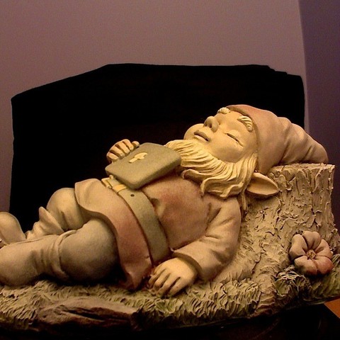 Download free 3D printing designs Sleeping Gnome ・ Cults