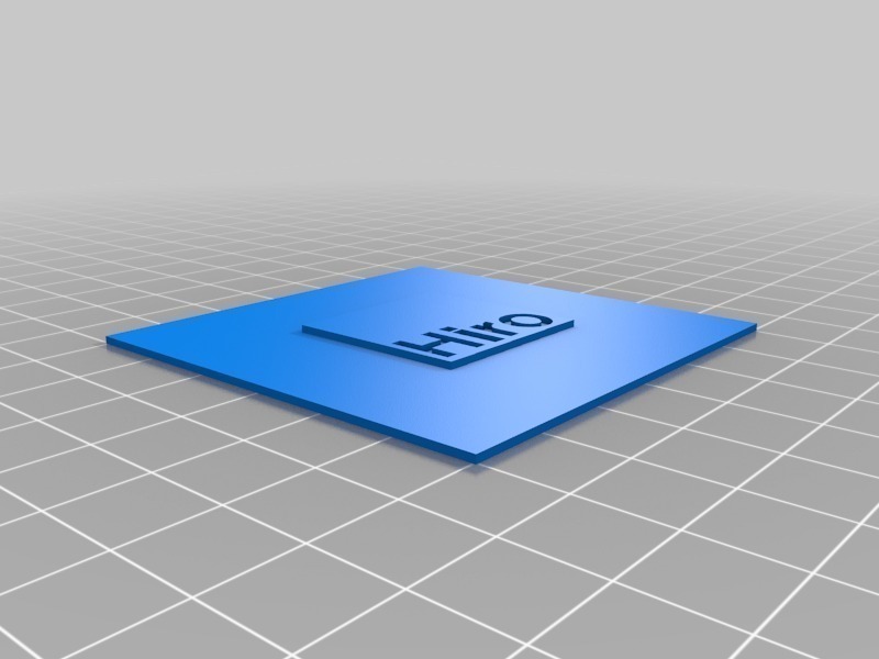 Fichier STL gratuit Hiro AR Tag・Design imprimable en 3D à télécharger・Cults
