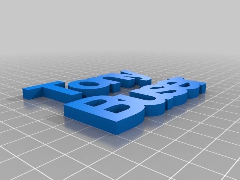 Free STL file text2stl・3D print design to download・Cults